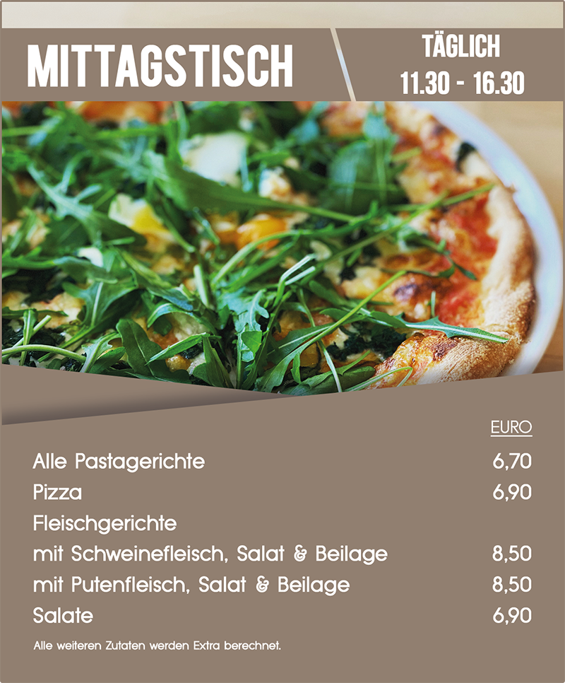 Mittagstisch - Spazzo Bistrorante